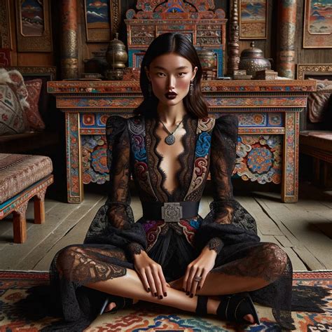 Aifashion Aiartist Culturalfusion Fashionphotography Ugyen Wangmo