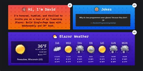 GitHub IEvangelist Learning Blazor The Application For The Learning