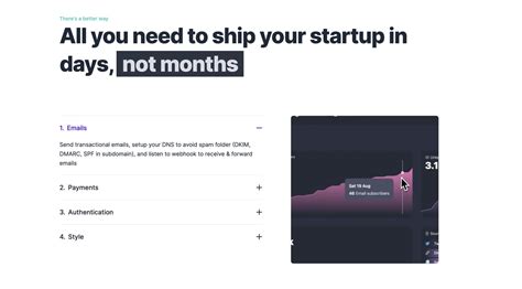 React And Tailwindcss Features Components Shipfast