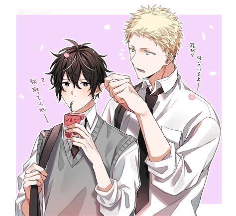 Murata Ugetsu And Kaji Akihiko Given Drawn By Pinoli Pinoli Danbooru