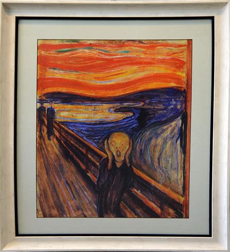 Enmarcado De Cuadros Cuadros Cuadro El Grito Munch