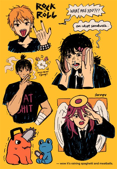 Imagenes Y Mini Comics De All X Denji Artofit