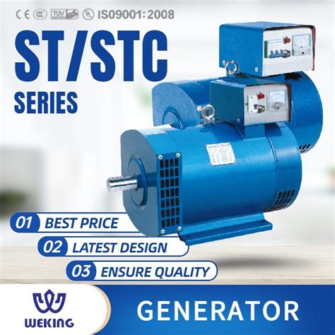 St Single Phase Stc Three Phase 3kw 50kw A C Electric Synchronous