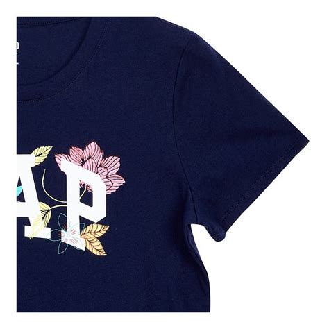 Gap Adults갭 ★갭 여성 20년 Summer★ 플라워 로고 크루넥 티셔츠 Sivillage 에스아이빌리지