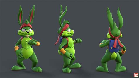 3d Jazz Jackrabbit By Cynicalplant On Deviantart