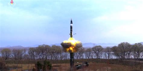 North Korea Launched Test Fires New Solid Fuel Hypersonic Missile Myanmar International Tv