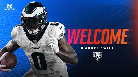 Official Bears Agree To Terms With Former Lions Eagles Rb D Andre Swift