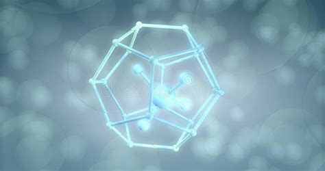 Methane Hydrate Molecule Methane Molecule Structure Science Stock