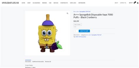 Spongebob Vape Dr Johns Blog