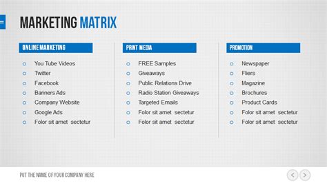 Grid Powerpoint Presentation Templates GraphicRiver