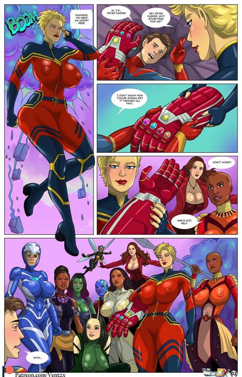 Avengers Halftime Love Porn Comics
