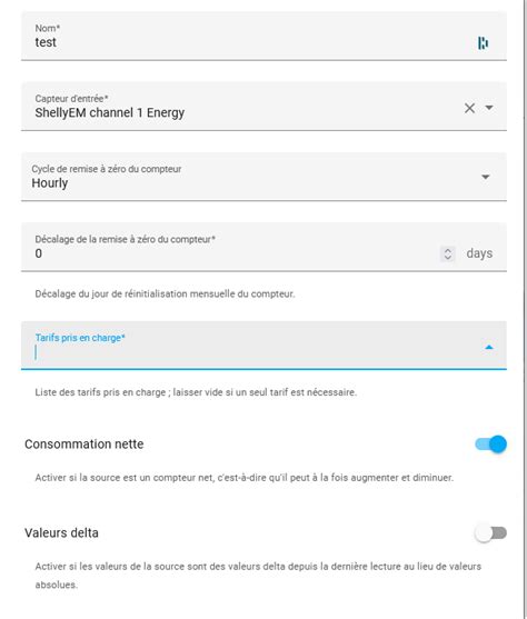 how add tariff from ui of utility meter energy home assistant community