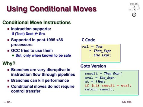 Machine Level Programming Ii Control Flow Ppt Download