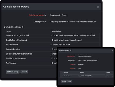 Network Configuration Compliance Site24x7