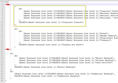 Rsa Archer Multiple If Statements Stack Overflow