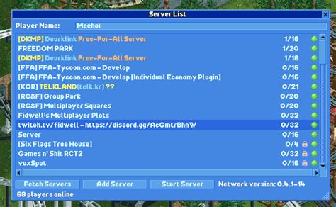 Favorited Servers Dont Get Their Online Status Updated · Issue 18035