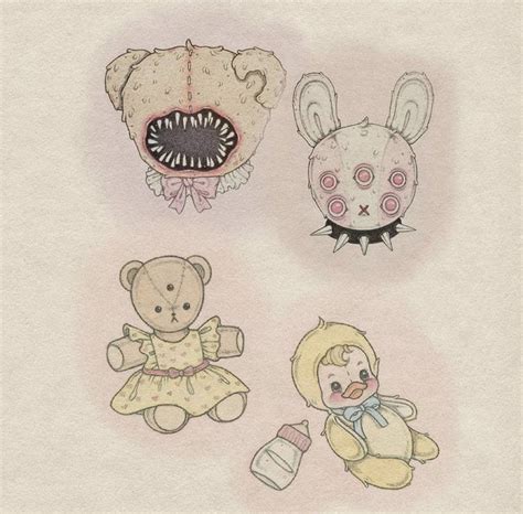 Creepy Cute Drawings
