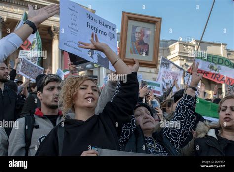 Woman Life Freedom London Protest Over Iran Draws Thousands To