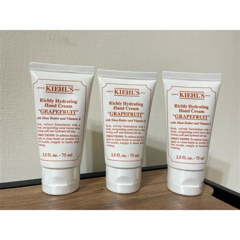 契爾氏Kiehls葡萄柚護手霜 專櫃中文標 旅行裝 天然果香 台灣限定絕版 蝦皮購物