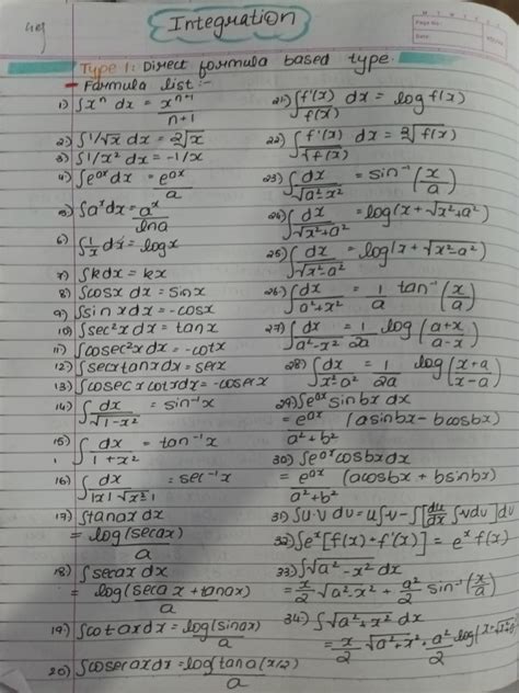 Integration Types Pdf