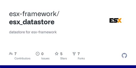 releases · esx framework esx datastore · github