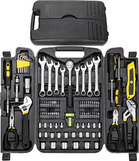 TLGREEN 95 Piece Tool Set Tool Kit Mechanics Tool Set Portable