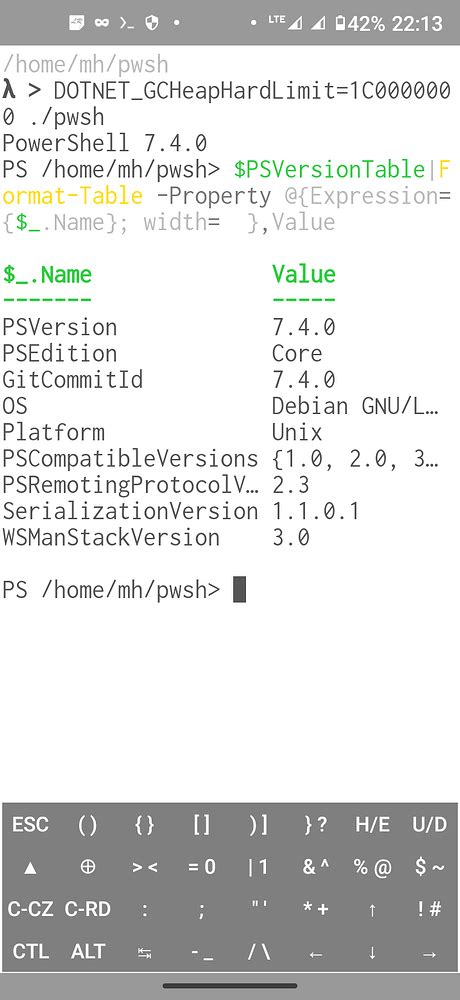 Running Ps On My Android Phone Teaching Powershell Powershell Forums