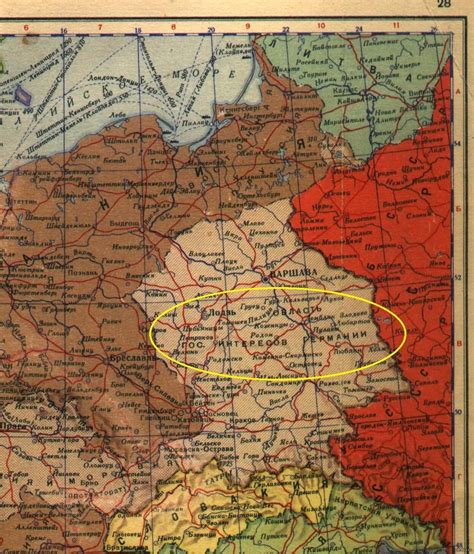 Карта ссср до 1939 года