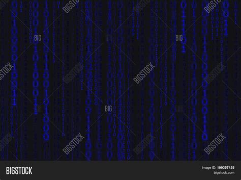 Binary Code Black Blue Image And Photo Free Trial Bigstock