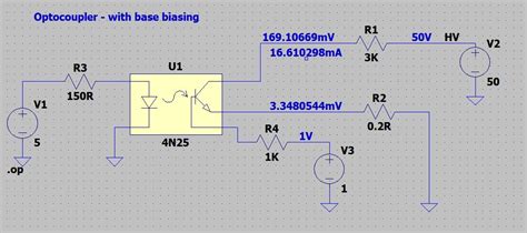 Solved Driving Darlington Opto Coupler Led For Maximum Saturation