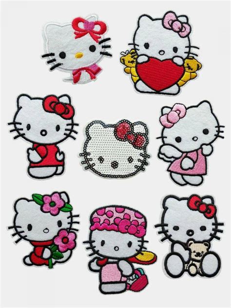 Картинки Hello Kitty с одеждой 29 шт 8546