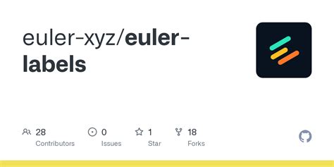 Github Euler Xyz Euler Labels