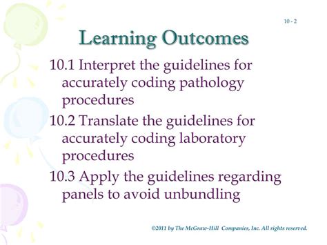 Ppt Chapter 10 Pathology And Laboratory Coding Powerpoint Presentation Id6044851