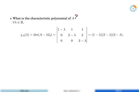 Solution Practice Of Diagonalization Examples Exercises Correction