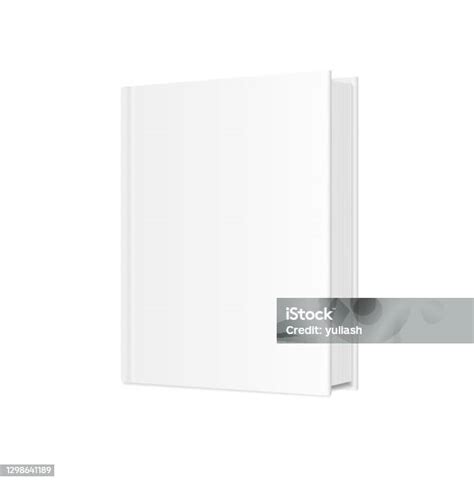 空書範本樣機3d 向量逼真站立封閉的書與白色封面垂直空白雜誌專輯目錄或日記在白色背景eps10向量圖形及更多模板圖片 Istock