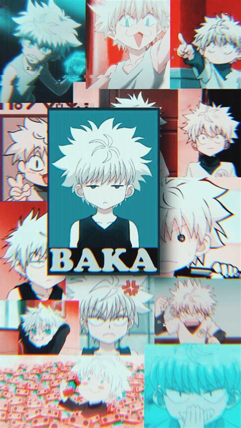 Killua Baka Iphone Wallpaper Cool Anime Wallpapers Killua Anime Wallpaper