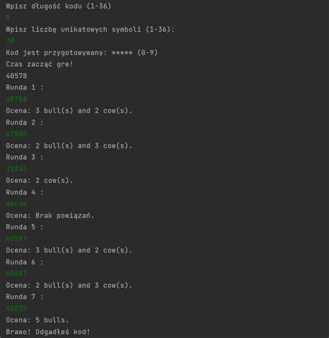 Github Kashyl Bulls And Cows