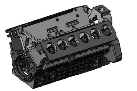 Casting Technology Of Grey Cast Iron Engine Cylinder Block Zhy Casting