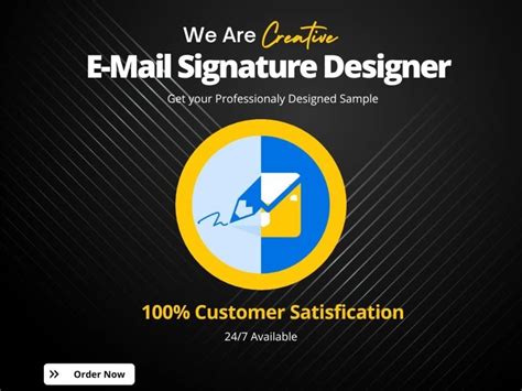 Modern Responsive Clickable HTML Email Signature Upwork