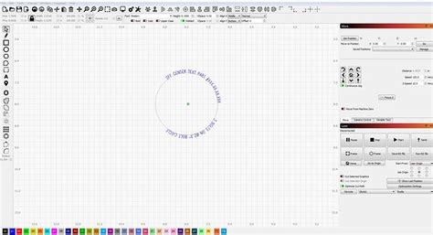 Apply Text To Path Not On Center Of Circle LightBurn Software Questions LightBurn Software