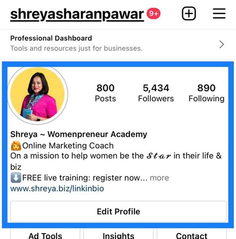 How To Edit Your Instagram Bio Tutorial Tips