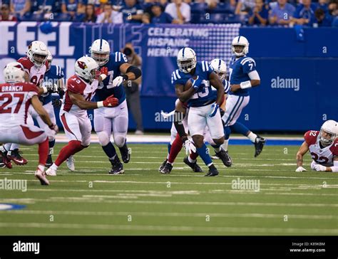 Ot 17th Sep 2017 Indianapolis Colts Running Back Frank Gore 23