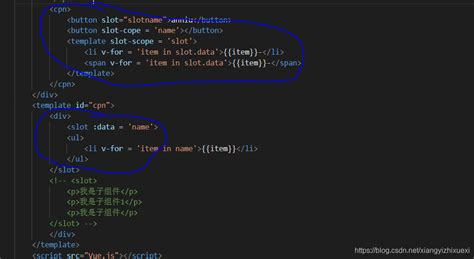 插槽slot的基本使用包括作用域插槽slot作用域插槽的用法 Csdn博客