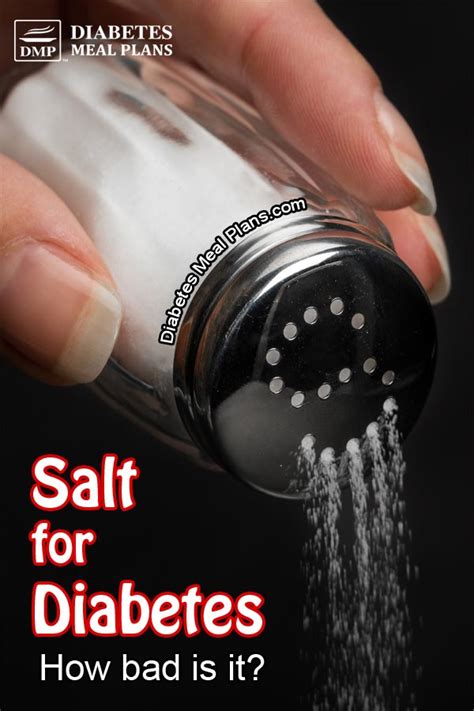 Salt For Diabetes Is It Really All That Bad