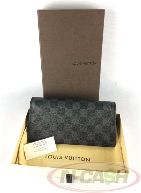 Louis Vuitton Damier Graphite Brazza Lv Wallet N Cash