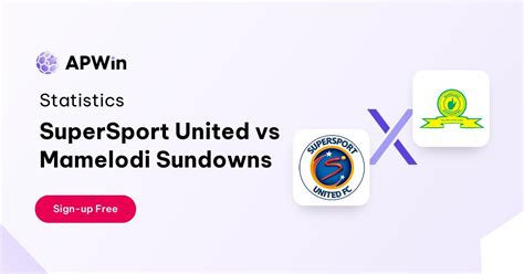 Supersport United Vs Mamelodi Sundowns Stats 29112023 Apwin