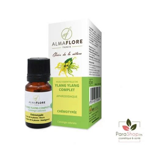 ALMAFLORE Huile Essentielle De Ylang Ylang 10ML