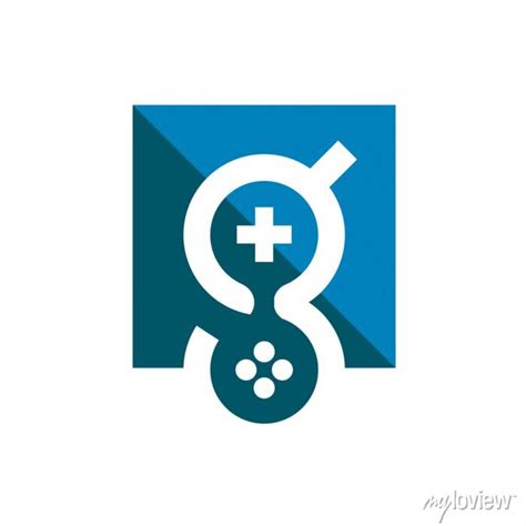 Combining Symbol Game Controller And Letter Of G Posters For The Wall • Posters Brand Concept