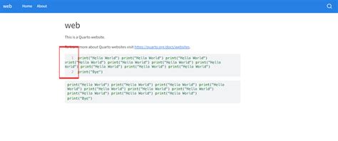 Code Wrap Incorrectly With Line Number · Issue 3442 · Quarto Dev
