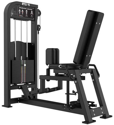Selectorized Hip Abduction Adduction Machine Innerouter Thigh Ver